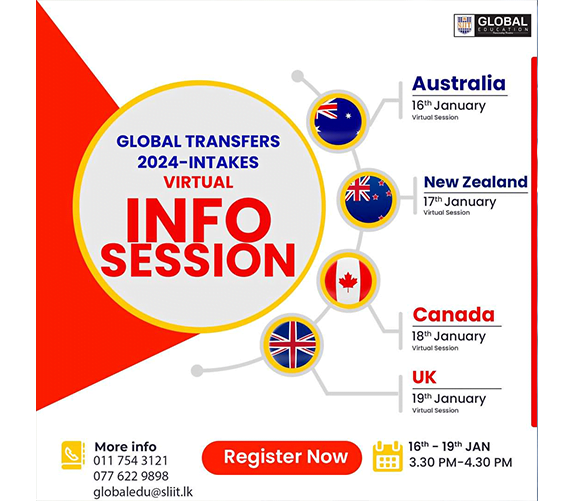 Virtual Info Session ! - Global uni