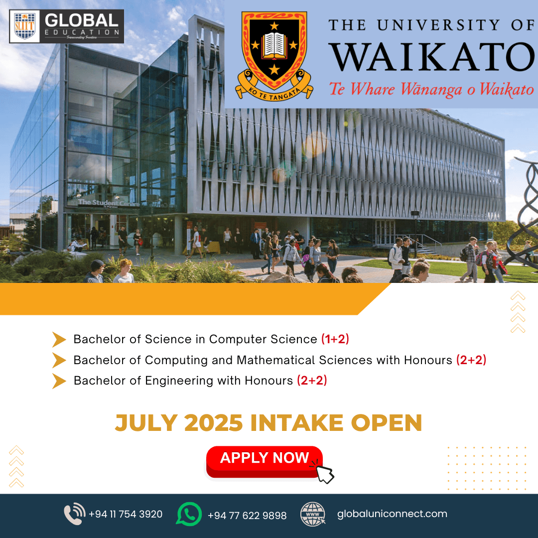 Achieve your academic goals with SLIIT Transfer Pathways at Waikato ...