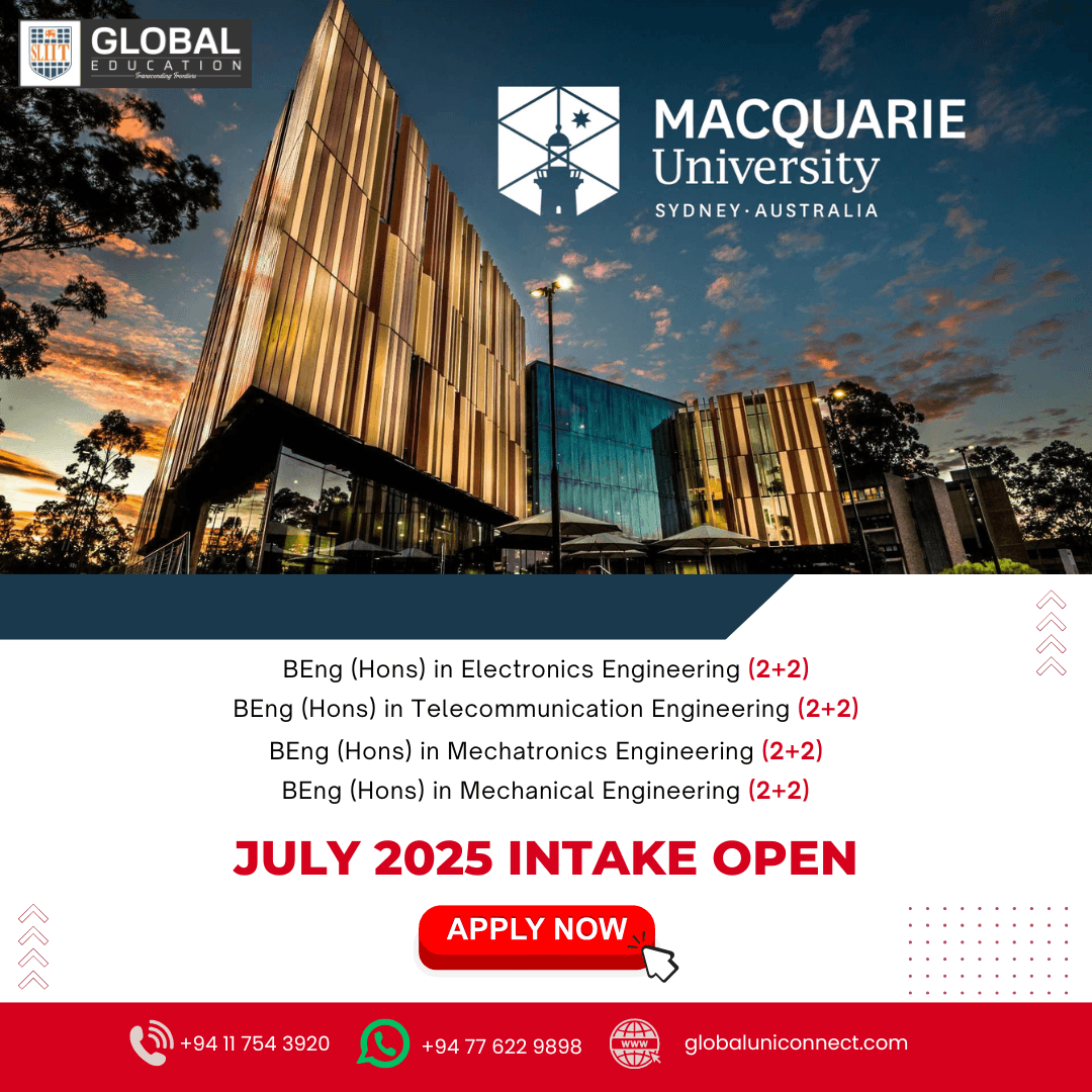 Transform your future with SLIIT Transfer Pathways at Macquarie ...