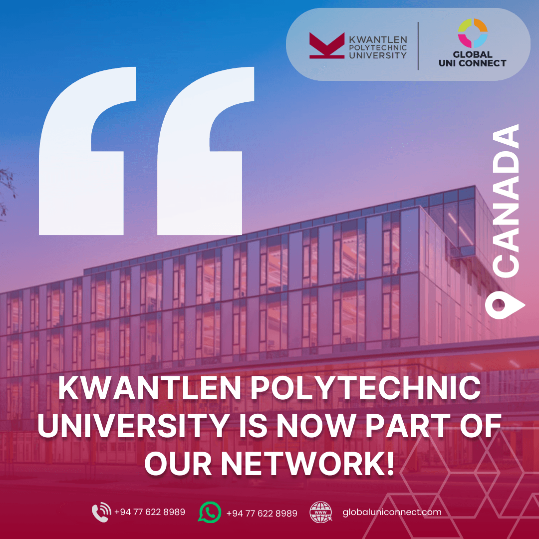 Kwantlen polytechnic university is now part of our network! - Global uni